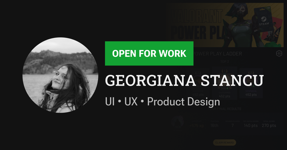 Stryda Design System – Gorgiana Stancu, Product Designer